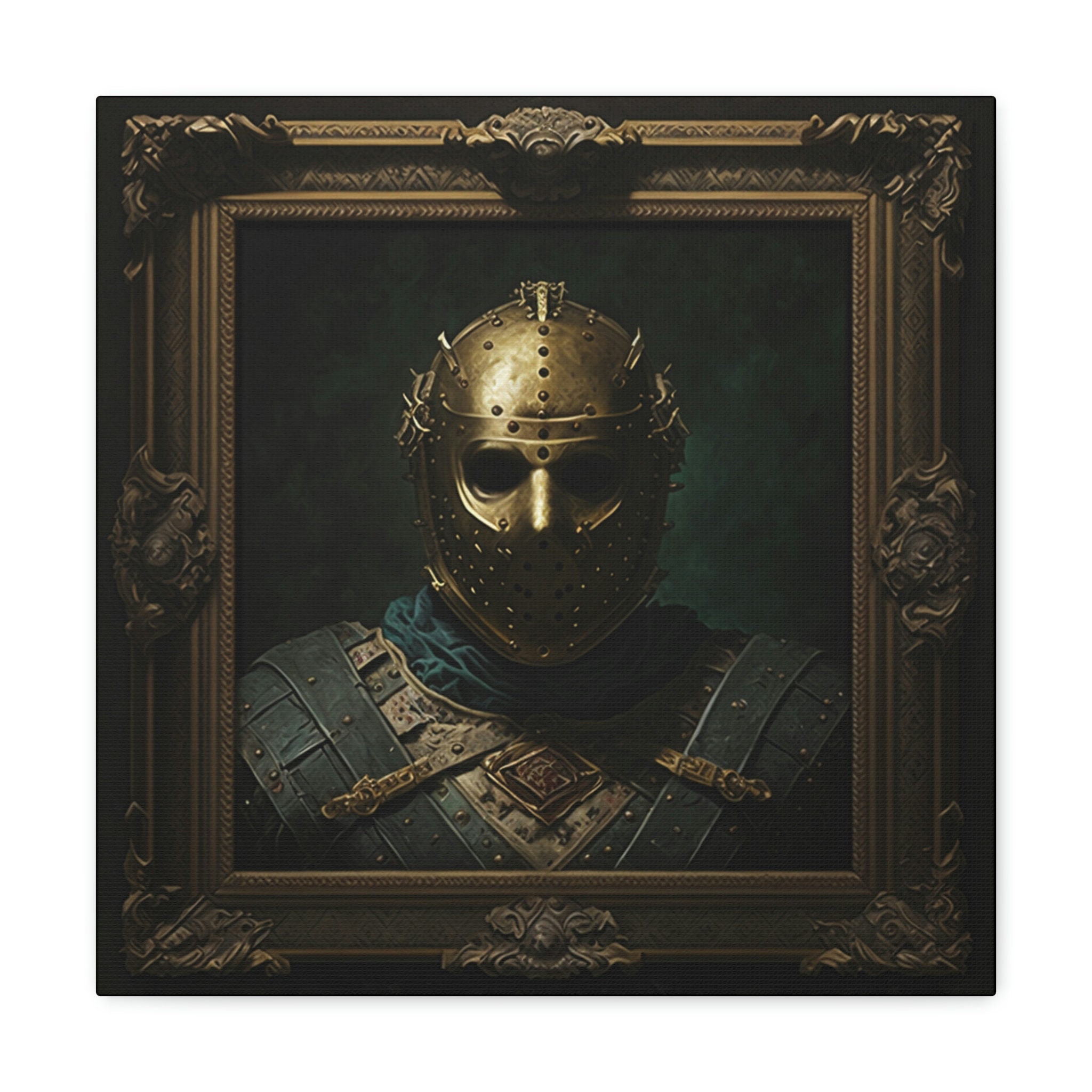 Jason Vorhees Victorian Style Art Print, Surrealism Gothic Art ...