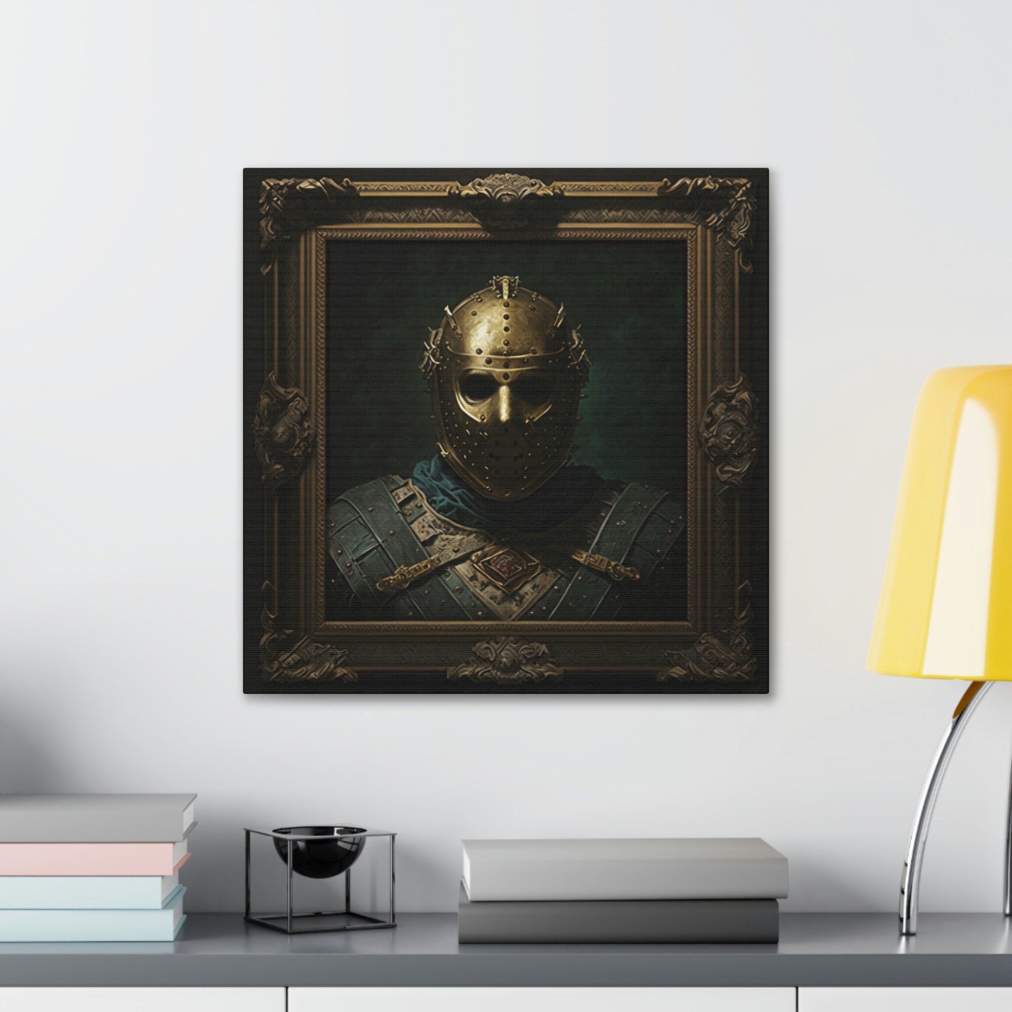 Jason Vorhees Victorian Style Art Print, Surrealism Gothic Art ...