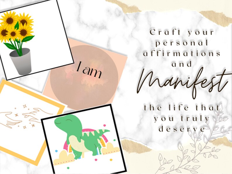 I AM Printable Affirmation Cards Digital Download Selfcare - Etsy