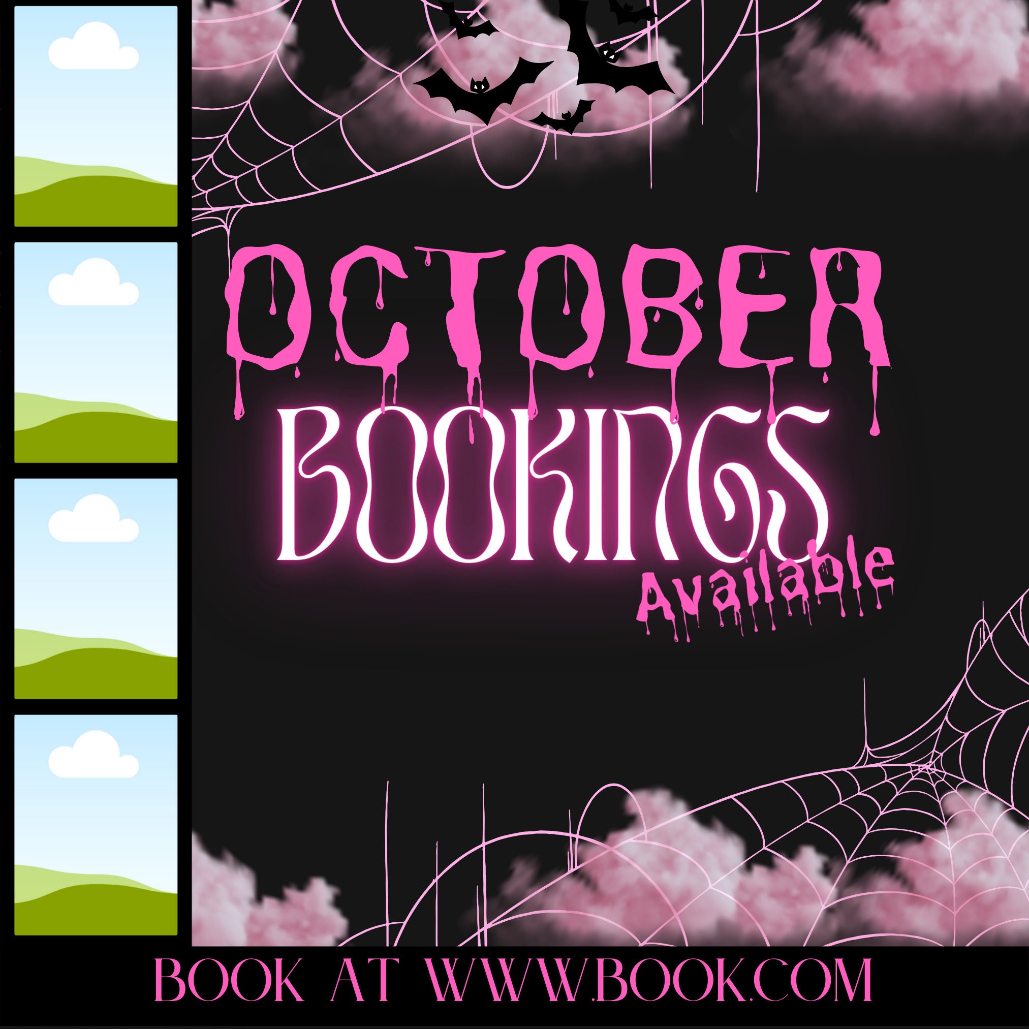 Halloween Mini Bundle, October Flyers, Available Appointment Flyers ...