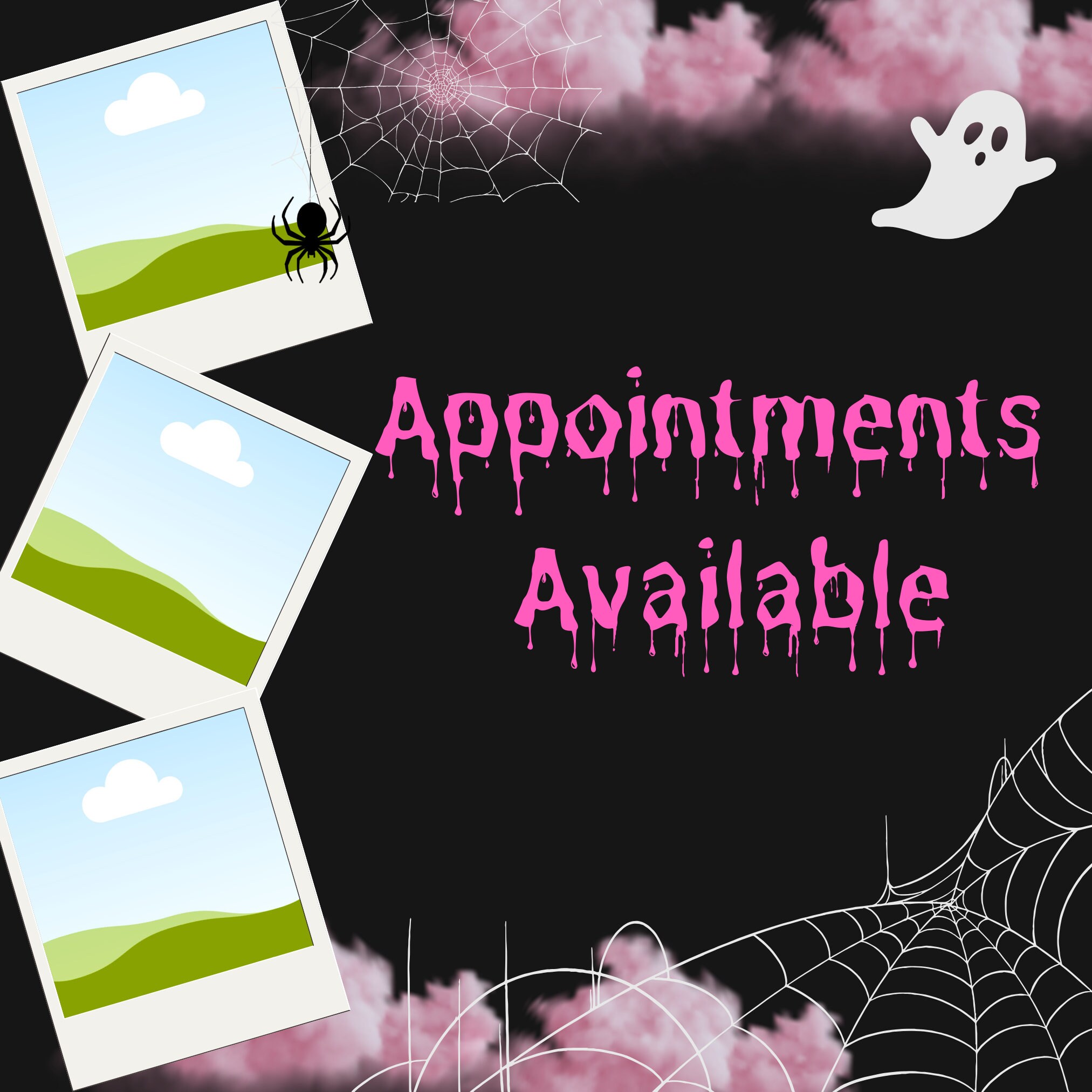 Halloween Mini Bundle, October Flyers, Available Appointment Flyers ...