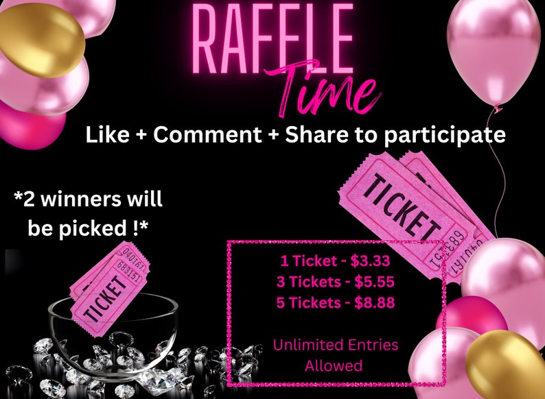 Raffle Flyer, Business Flyer, E-flyer, Instagram Flyer - Etsy