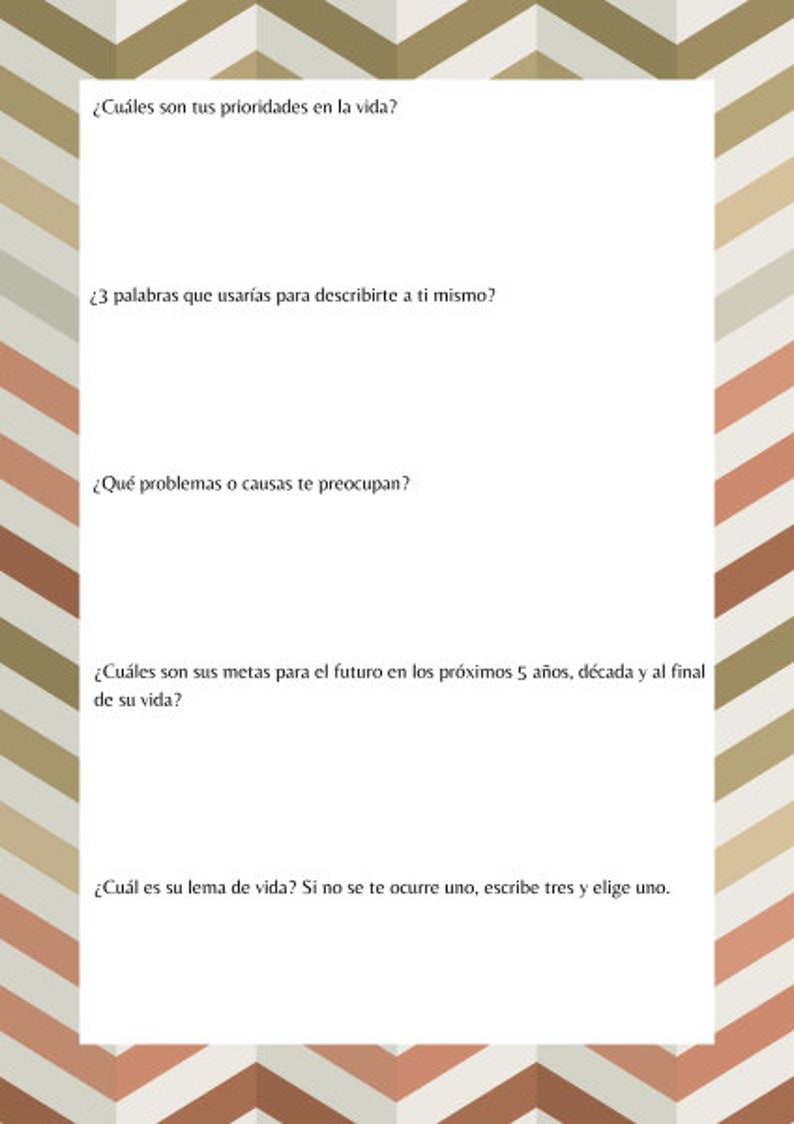 Who Am I? Identity Spanish Mental Health Therapy Worksheet - Etsy