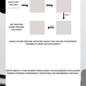 OCD or OCPD Mental Health Digital Worksheet - Etsy