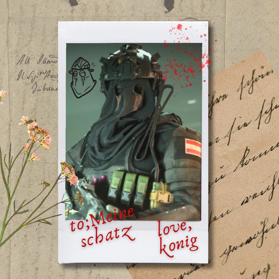 MW2 KONIG Polaroid Sticker - Etsy