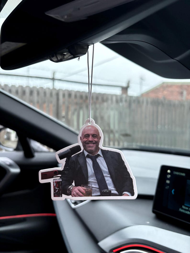 Joe Rogan Air Freshener, Car Decor, New Car Gift, Valentines Day Gift ...