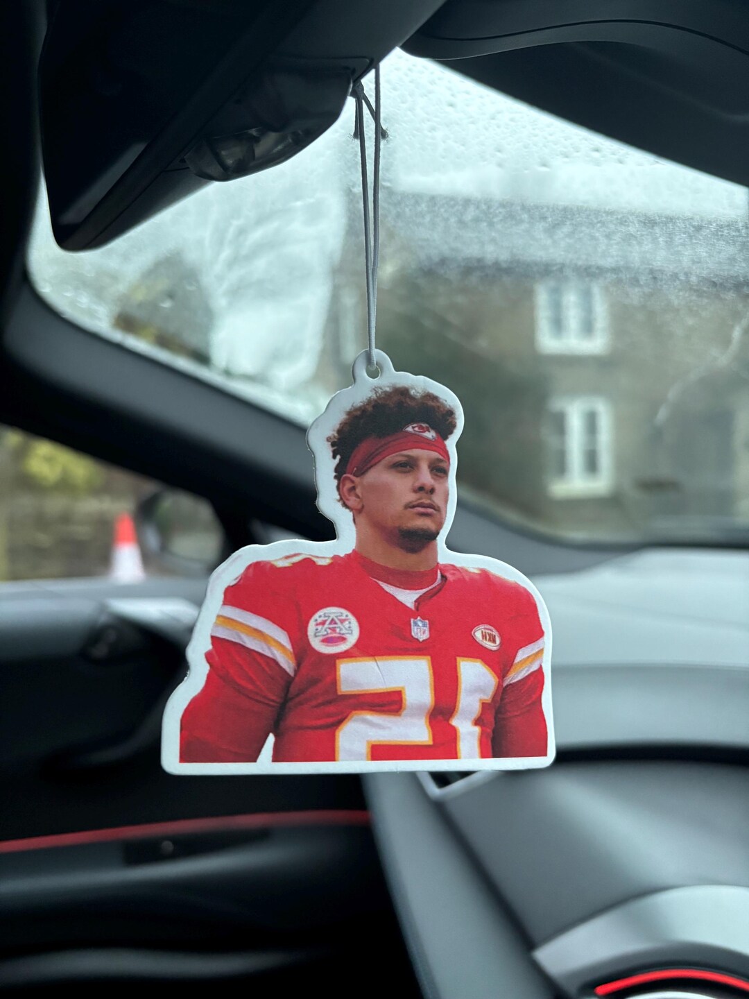 Patrick Mahomes Car Air Freshener, NFL, Kansas City Chiefs, Boyfriend ...