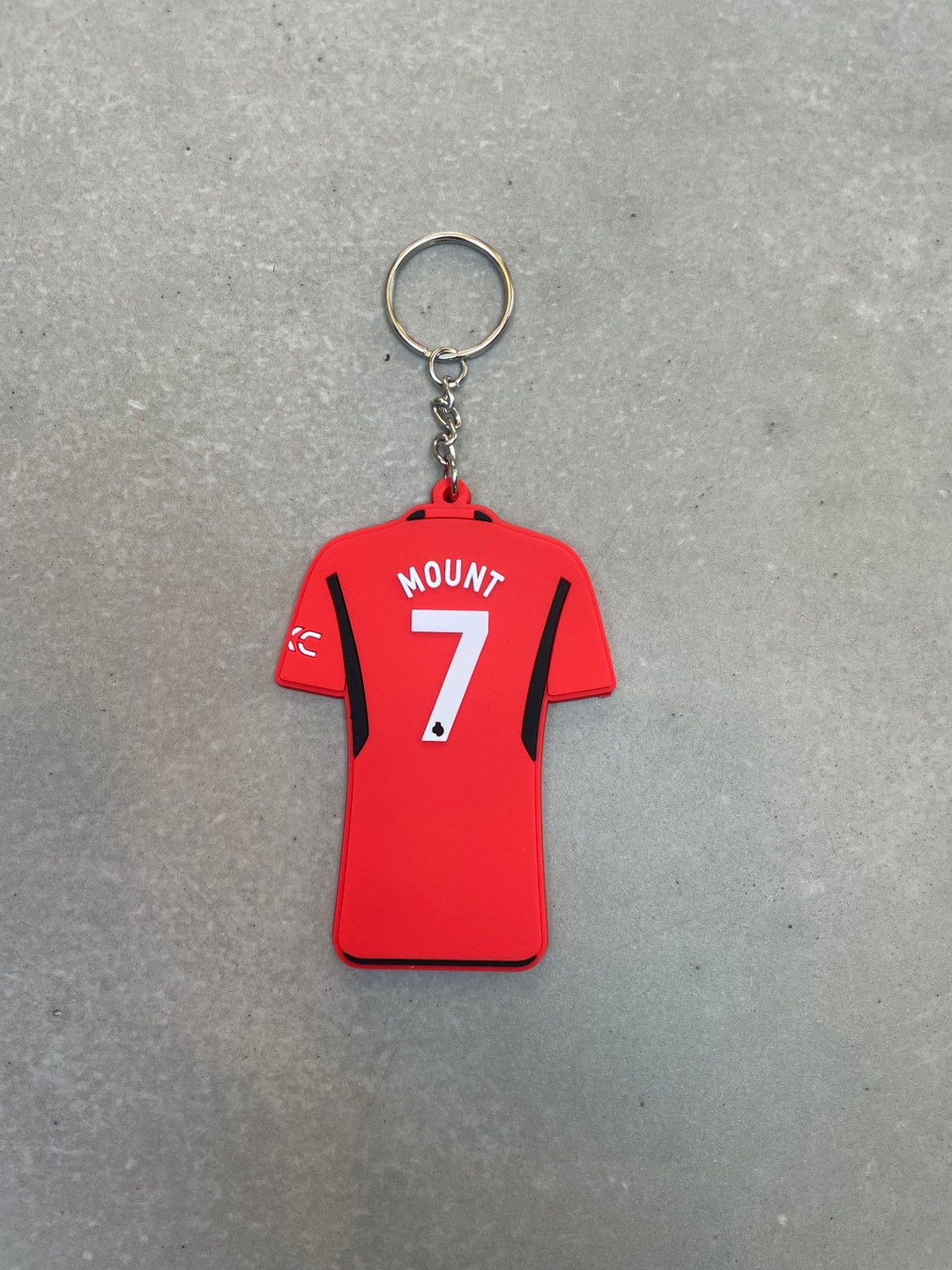 Manchester United Keyring Bag Tag Football Girls Boys Metal Keychain ...