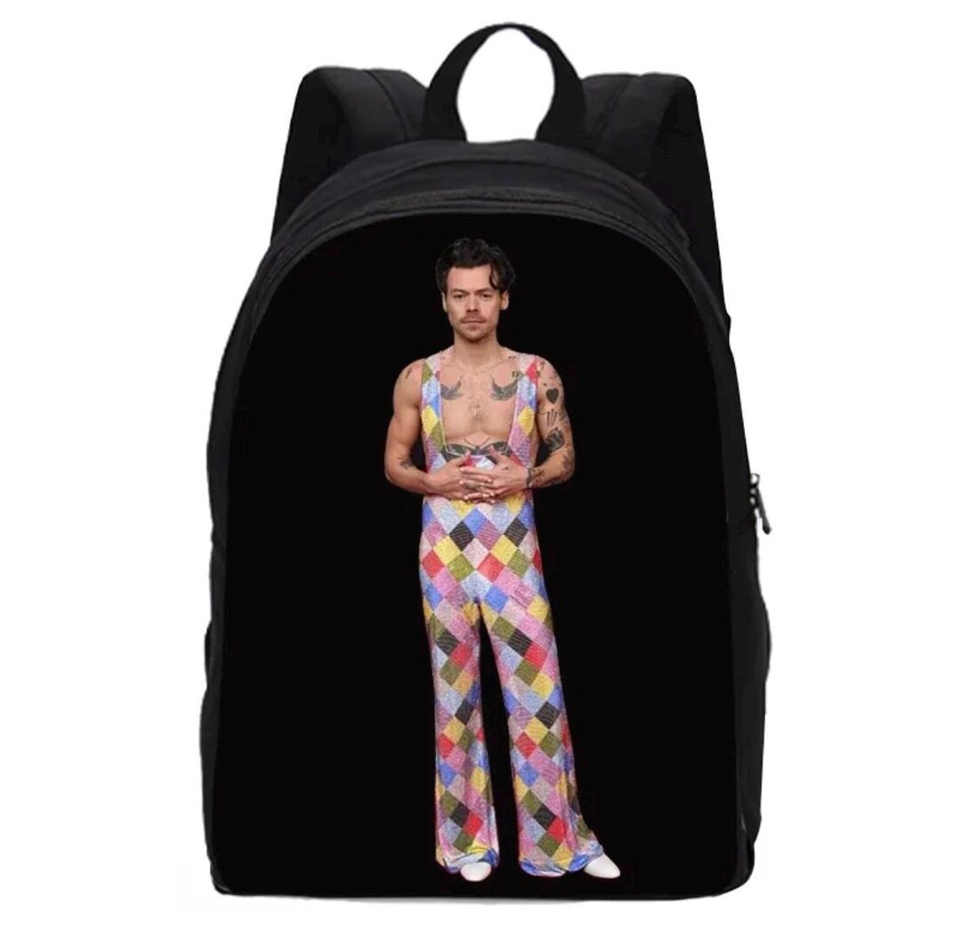 Harry Styles Back Pack, Habd Crafted Gift, One Direction, Personalised ...