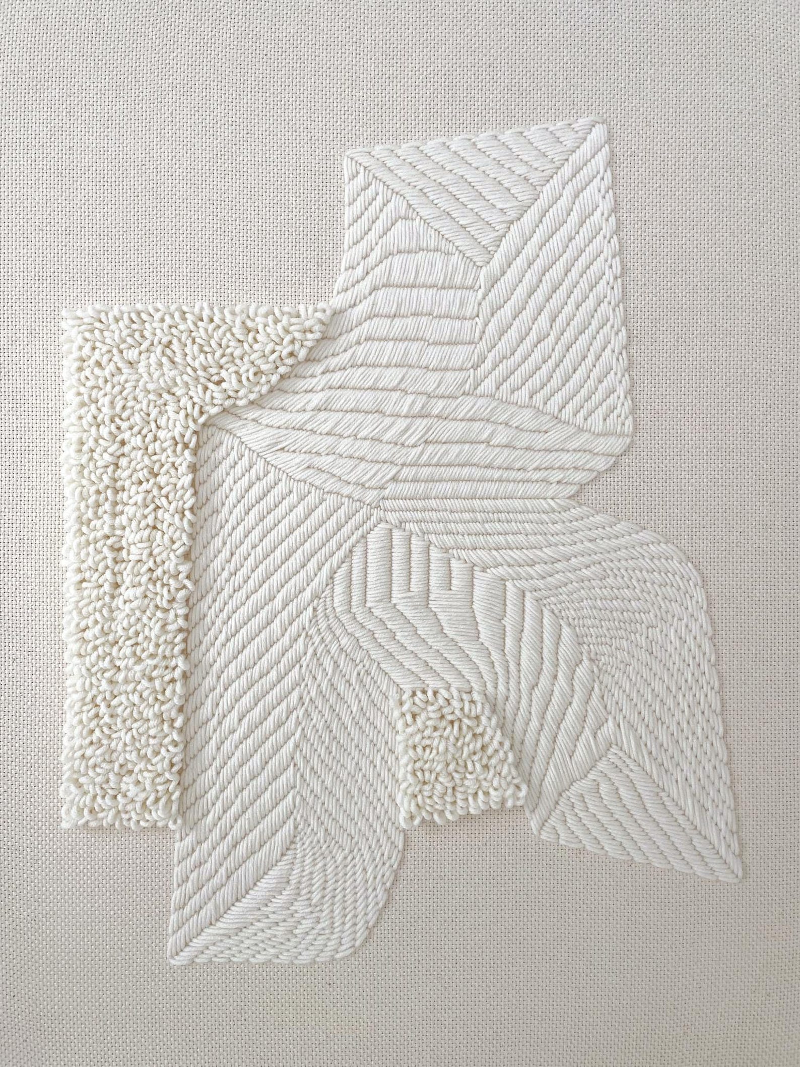 Modern Japandi Wall Art – Minimalist Textured Tapestry – Tactile ...