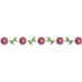 Flower Border - Machine Embroidery Design, Floral Border Embroidery ...