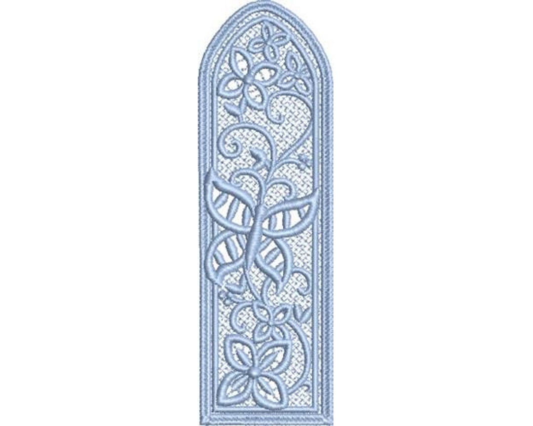 FSL Butterfly Bookmark - Machine Embroidery Design, Freestanding Lace ...