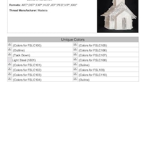FSL and Applique Chapel - Machine Embroidery Design, Christian Church ...