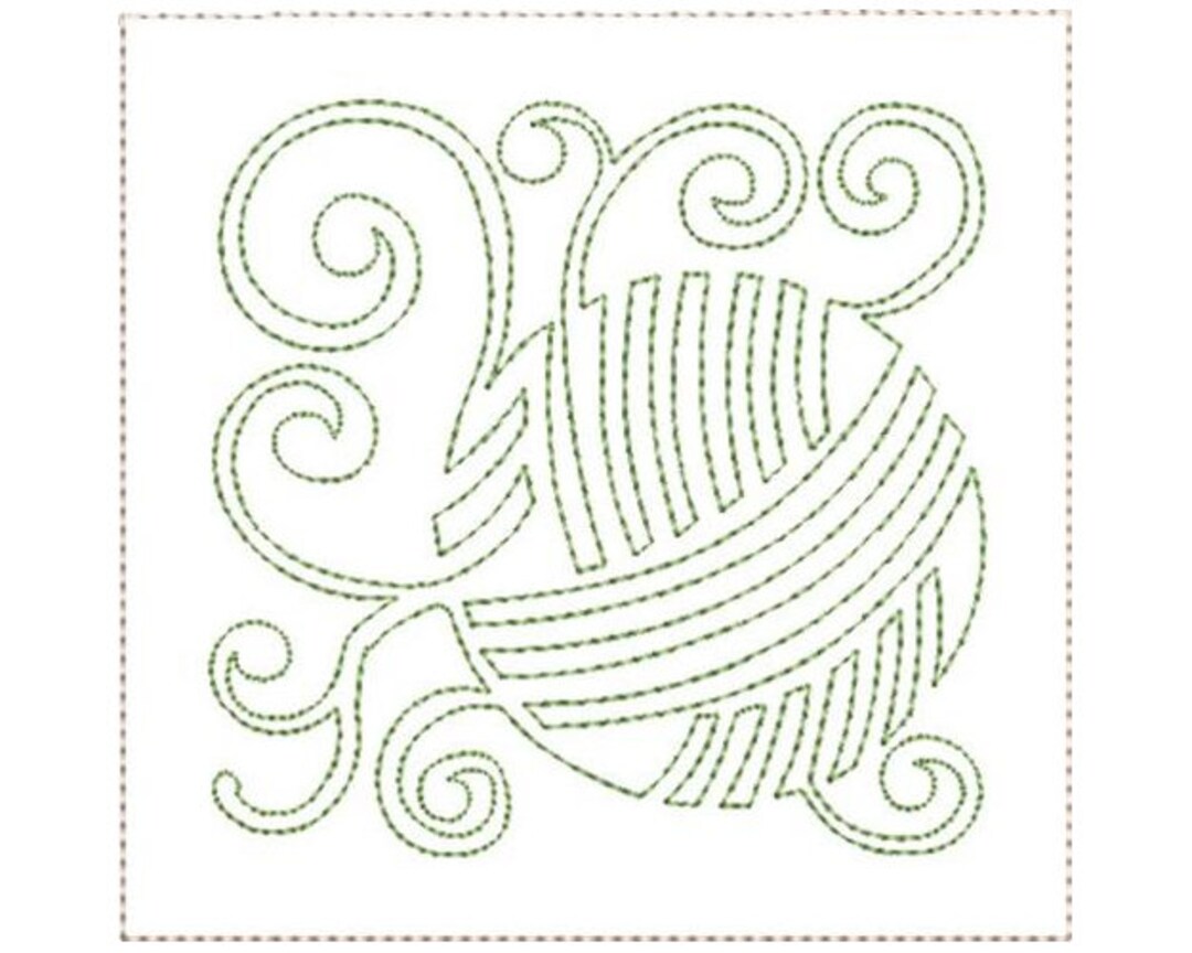 ITH Sewing Quilt Block - Machine Embroidery Design, in the Hoop Sewing ...