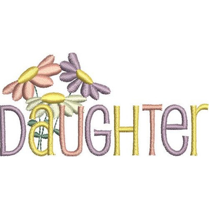 Embroidery for Daughter - Etsy