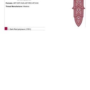 FSL Scorpio Bookmark - Machine Embroidery Design, Freestanding Lace ...