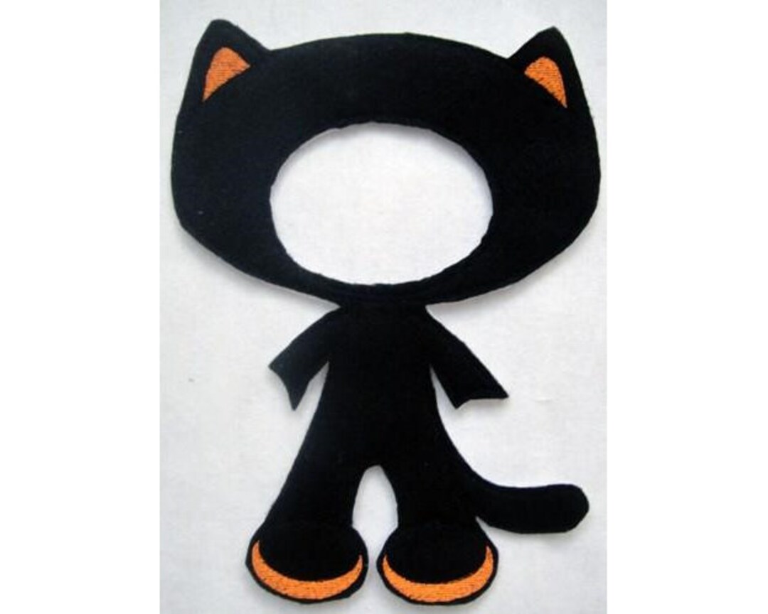 Felt Paperdoll Cat Costume - Machine Embroidery Design, in the Hoop ...