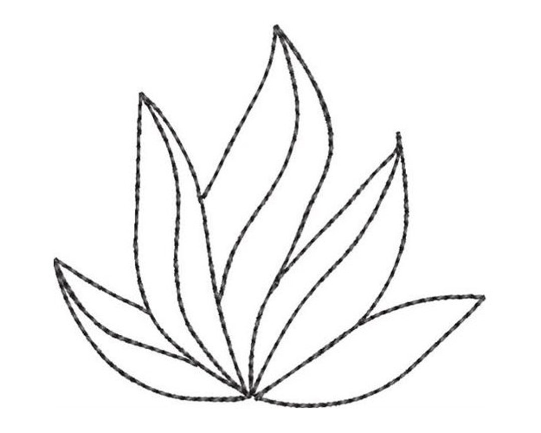 Talavera Aloe Vera Element - Machine Embroidery Design, Aloe Vera Plant ...