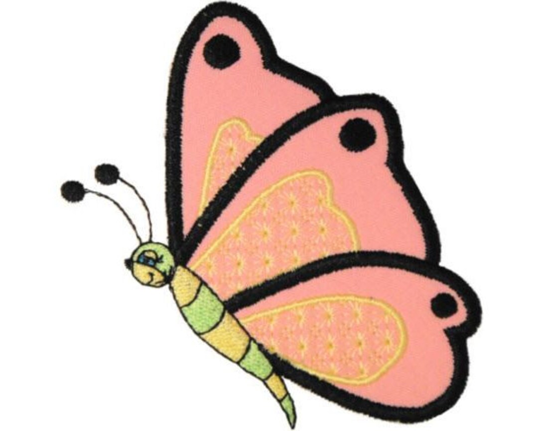 Butterfly Applique Machine Embroidery Design, Spring Butterfly ...
