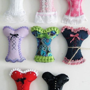 ITH Corset Lavender Sachet - Machine Embroidery Project Design, in the ...