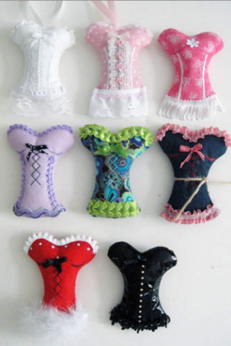 ITH Corset Lavender Sachet Machine Embroidery Project - Etsy