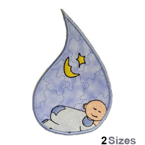 Teardrop Applique - Etsy