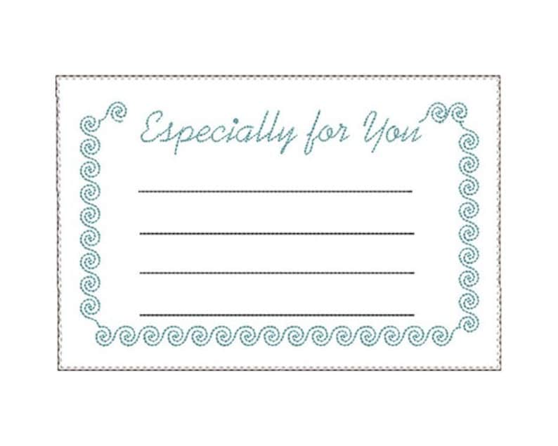 ITH Quilt Label - Machine Embroidery Project Design, in the Hoop ...