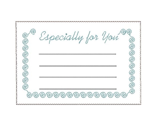 ITH Quilt Label - Machine Embroidery Project Design, in the Hoop ...