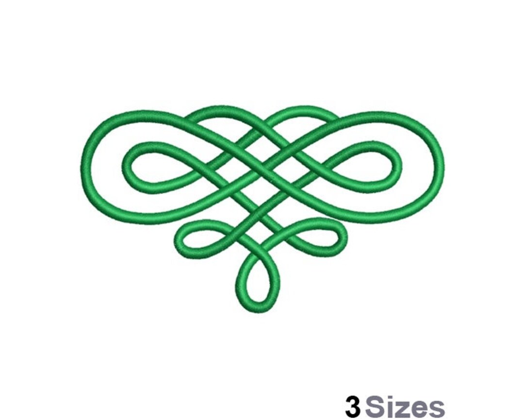 Celtic Knot - Machine Embroidery Design - 3 Sizes, Irish Knot ...