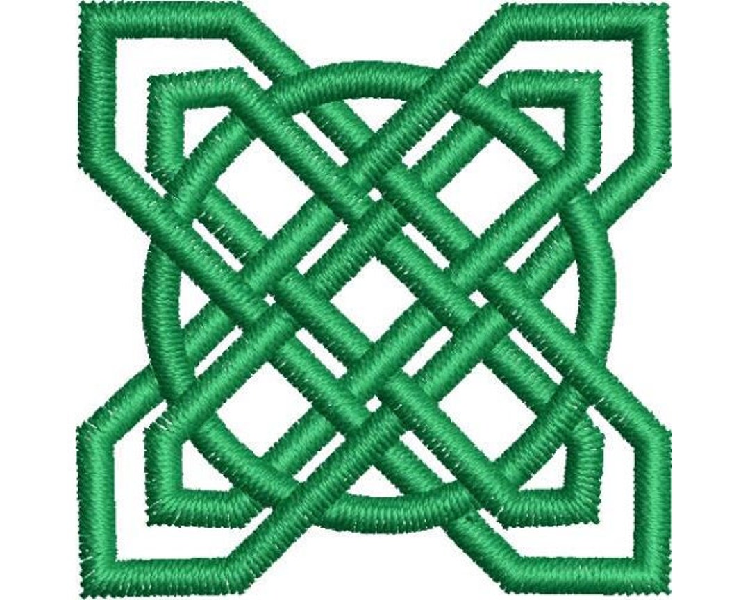 Small Celtic Knot Machine Embroidery Design, Celtic Knotwork Embroidery ...