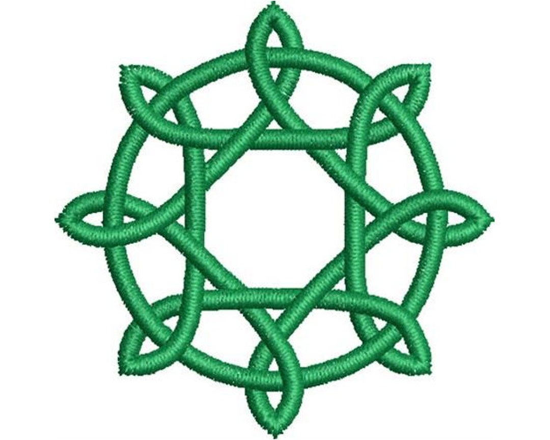Small Celtic Knot Machine Embroidery Design, Celtic Knotwork Embroidery ...