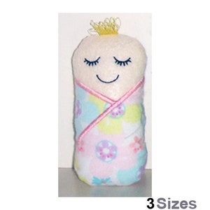ITH Baby Doll Softie - Machine Embroidery Project Design 3 Sizes, in ...