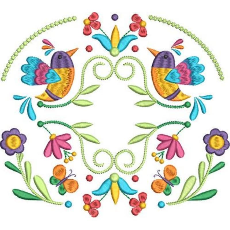 Folk Art Embroidery - Etsy