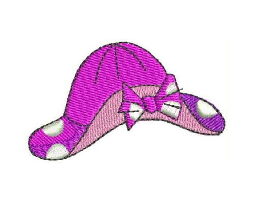 Fun in the Sun Hat - Machine Embroidery Design, Women's Hat Embroidery ...