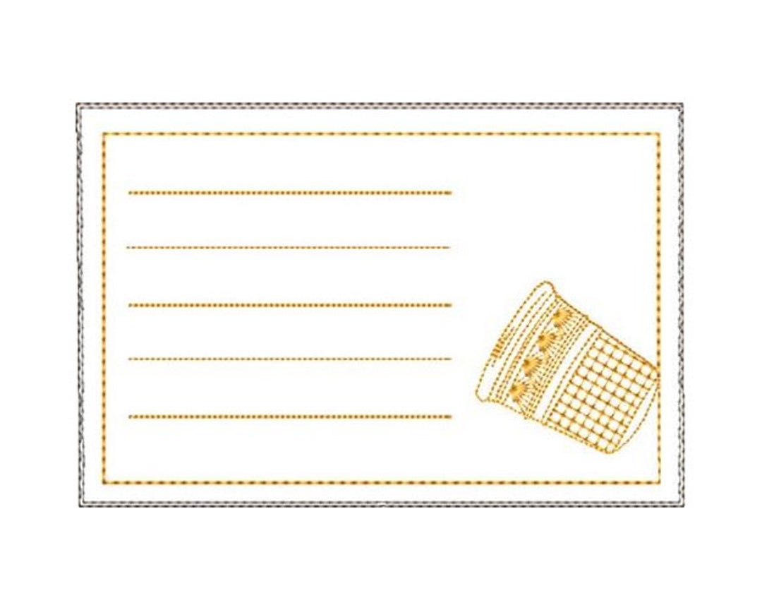 ITH Quilt Label - Machine Embroidery Project Design, in the Hoop Sewing ...