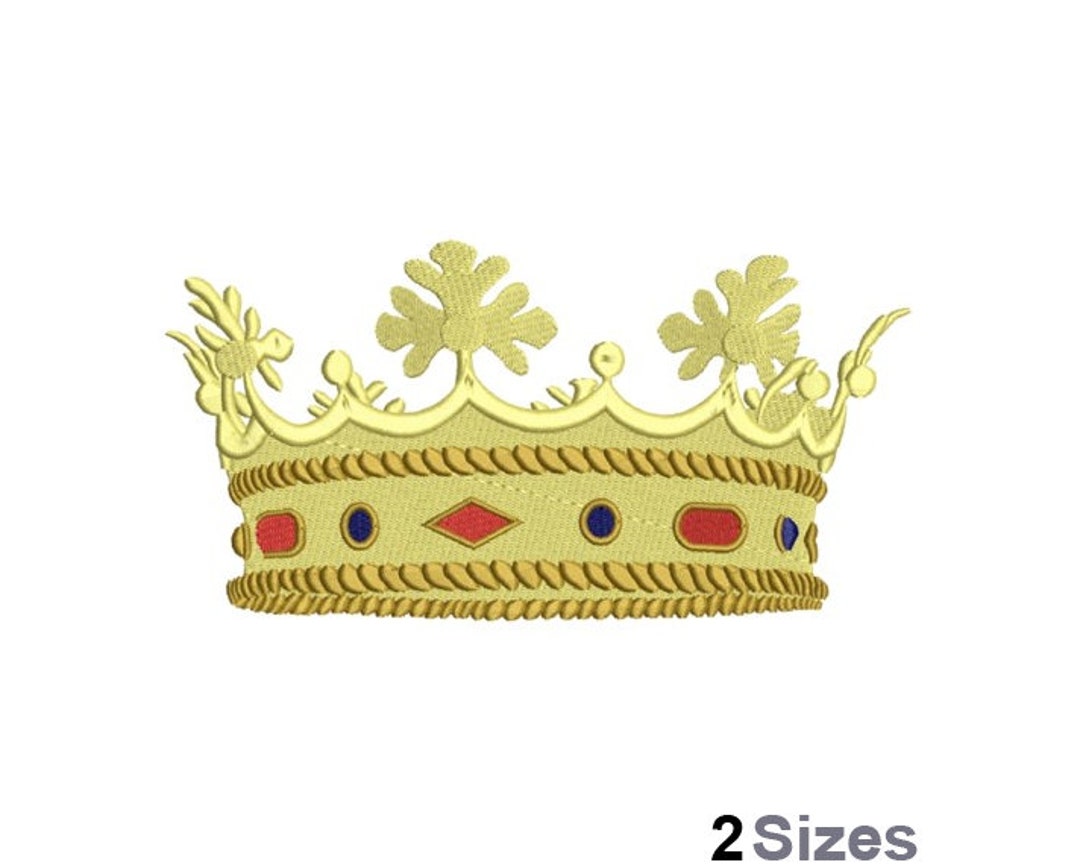 Duke Crown - Machine Embroidery Design - 2 Sizes, Royal Crown ...