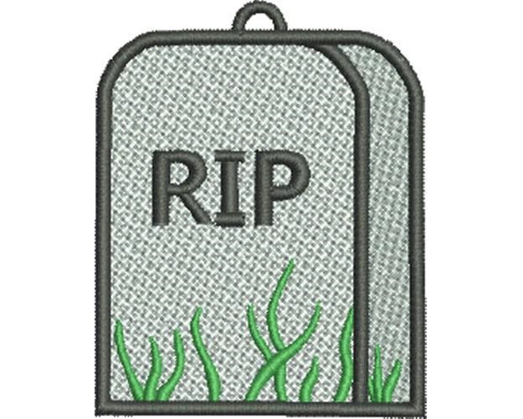 FSL Tombstone - Machine Embroidery Design, Freestanding Lace RIP ...