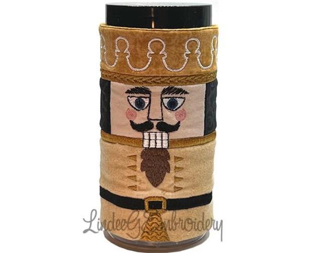 Nutcracker Cover - Machine Embroidery Design, Christmas Nutcracker ...