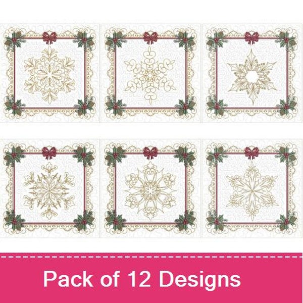 Quilt Snowflake Table Runner Patterns - Etsy