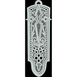 FSL Church Bookmark - Machine Embroidery Design, Freestanding Lace ...