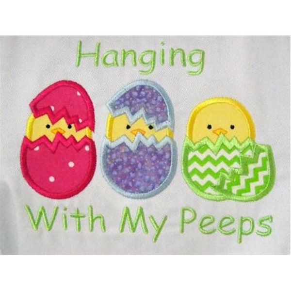 Hanging With My Peeps Embroidery Design - Etsy