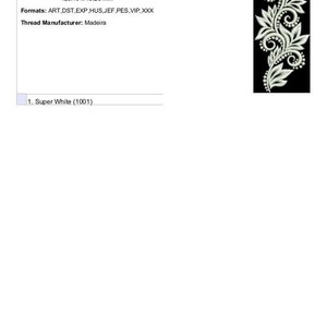 Sophisticated Scroll - Machine Embroidery Design, Scroll Ornament ...