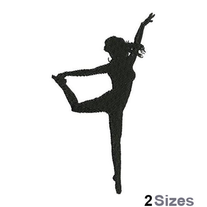 Dancer Embroidery Design - Etsy