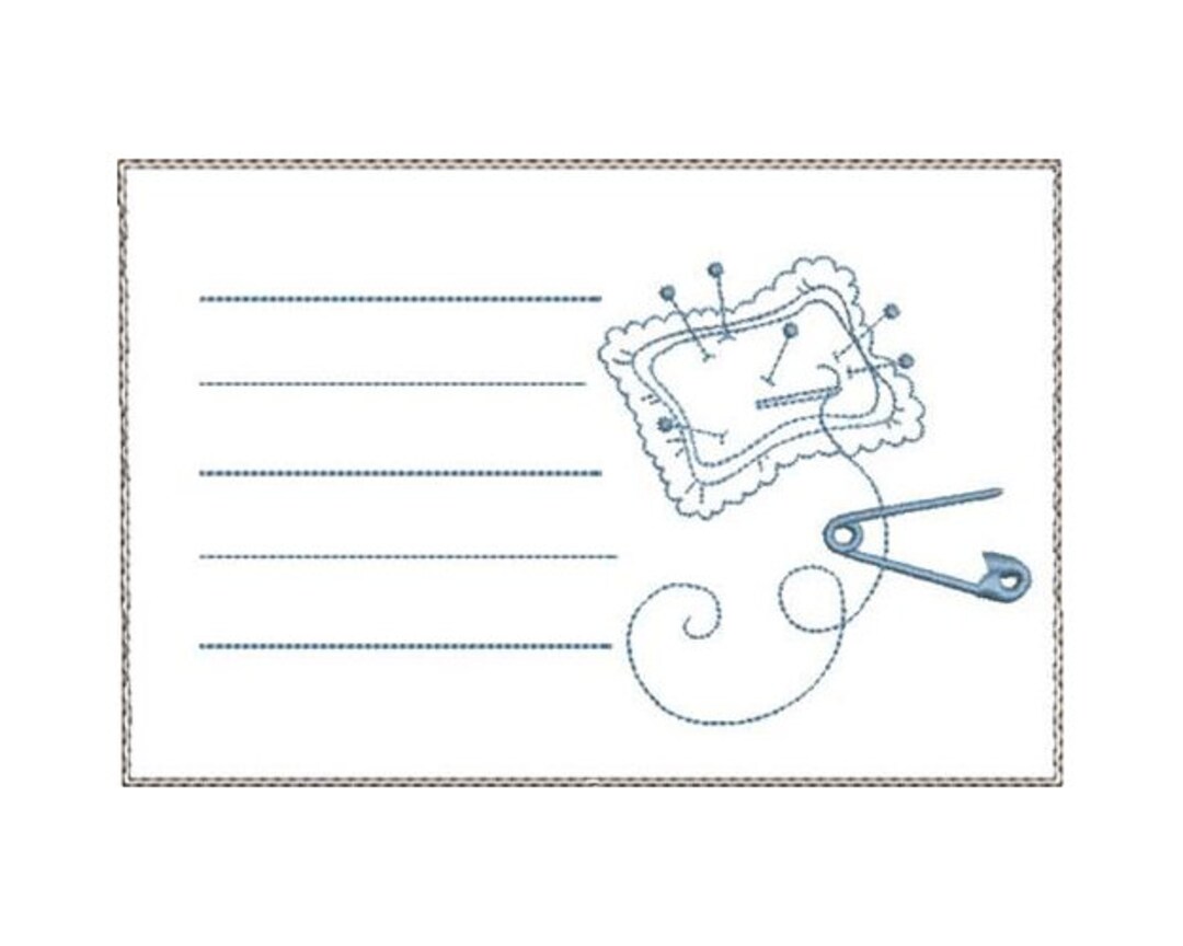 ITH Quilt Label - Machine Embroidery Project Design, in the Hoop Safety ...