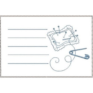 ITH Quilt Label - Machine Embroidery Project Design, in the Hoop Safety ...