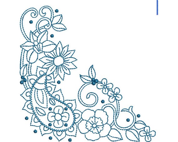 Paisley Corner Design