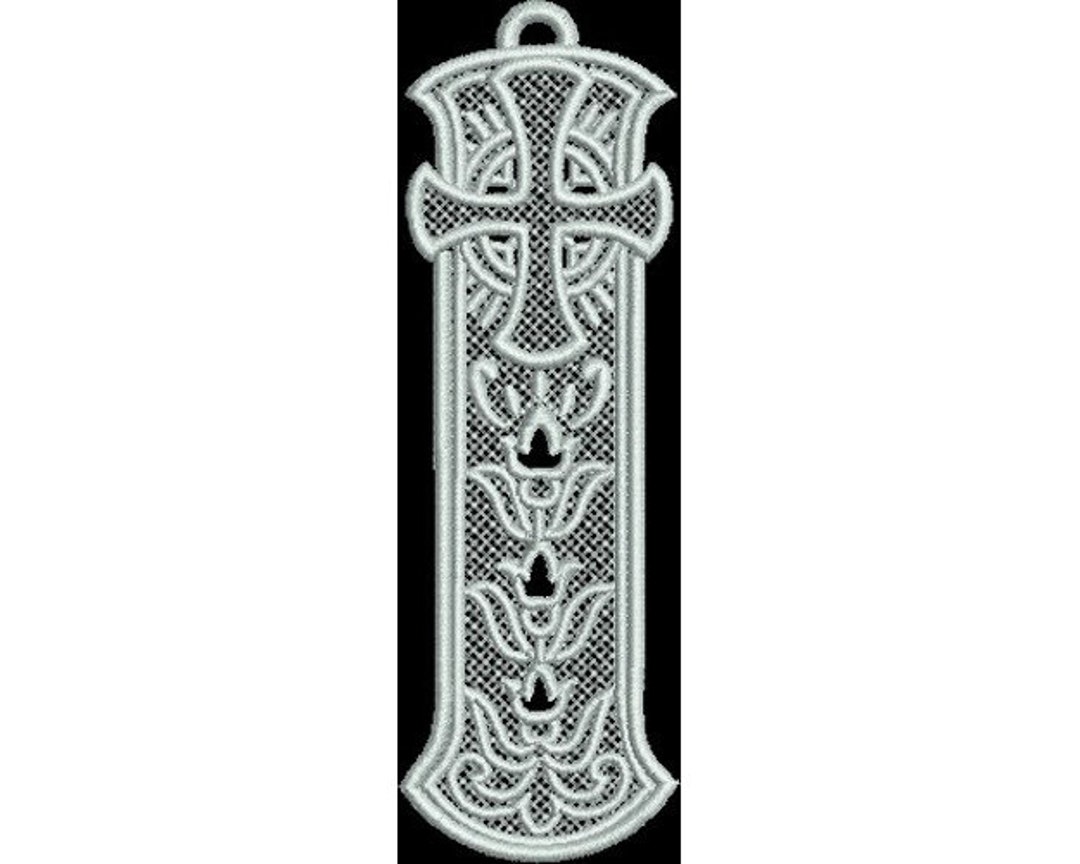 FSL Cathedral Bookmark - Machine Embroidery Design, Freestanding Lace ...