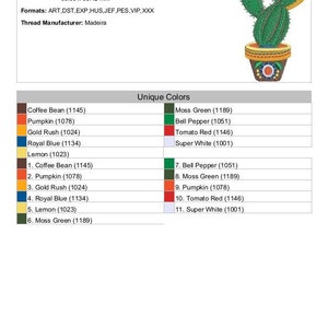 Fiesta Cactus - Machine Embroidery Design, Blooming Cactus Embroidery ...