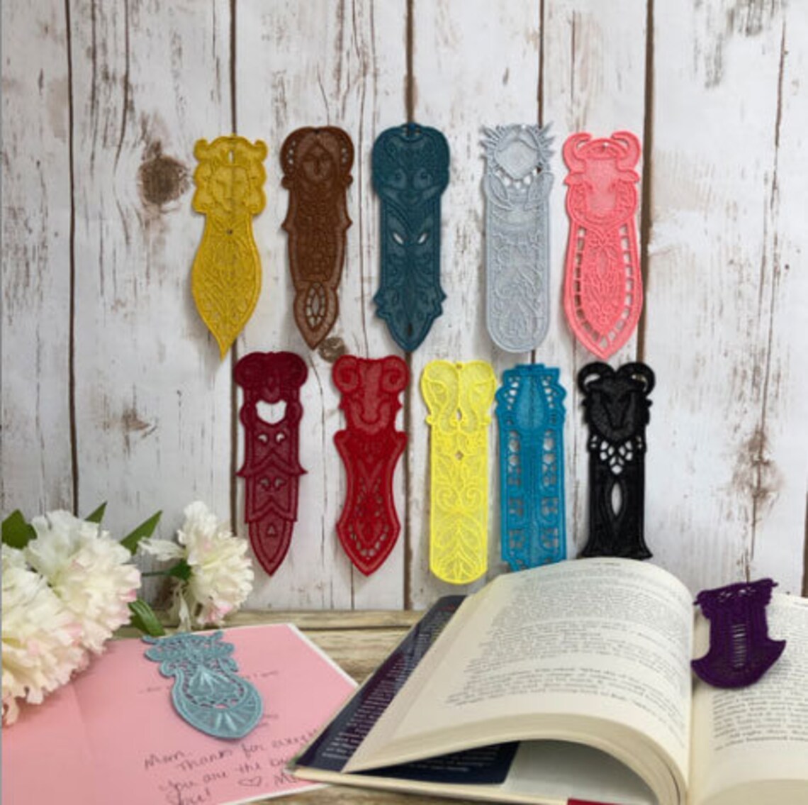 FSL Scorpio Bookmark - Machine Embroidery Design, Freestanding Lace ...