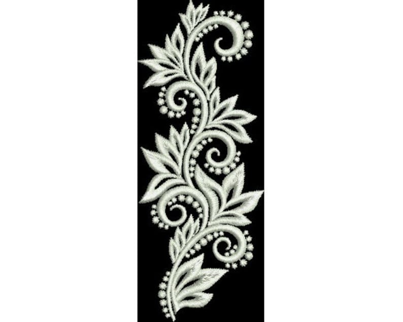 Sophisticated Scroll - Machine Embroidery Design, Scroll Ornament ...